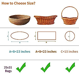 Yotelab Large Cellophane Bags,25x31 Inch 20Pcs Clear Cellophane Wrap for Gift Basket