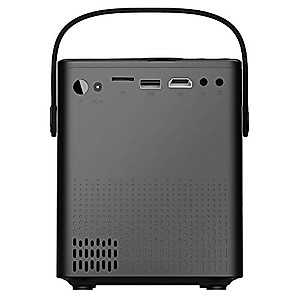 Minolta MN674 1920x1080P Full HD Portable Projector Bundle Pack with 100 Inch Screen, Remote Control, Mounting Accessories, HDMI, USB/Micro-SD, and AV Inputs, Headphone/Line Output