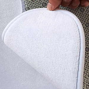 3 Pieces Education Wooden Plank Memory Foam Bath Mat Sets, U-Shaped for Bathroom Rugs, Toilet Mats, Inspirational Motivational Family Warm Words Phrases Mat Set, Non-Slip Water Absorption