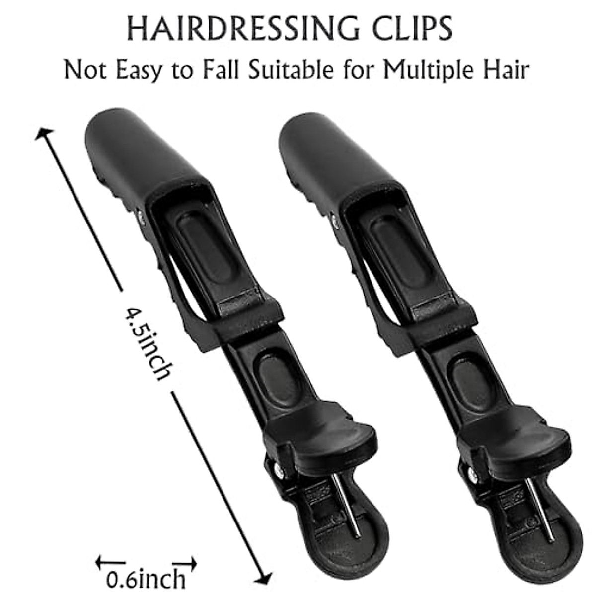 HOOMBOOM Professional Salon Cape with Snap Closure, Waterproof Hair Salon Cutting Cape Barber Hairdressing Cape with Adjustable - 47" x 55" Black