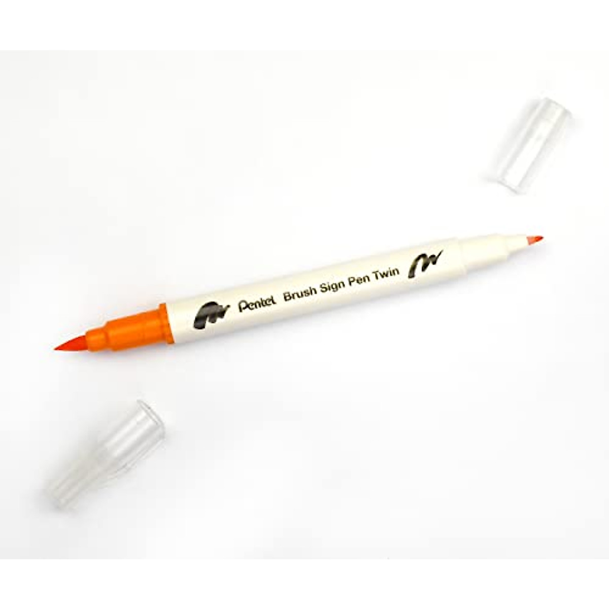 Pentel Brush Sign Pen Dual 30 Colors Set Fibre-Tip Pens with Two Flexible Writing Tips, Water-Based Ink, Assorted, (30 Pack)