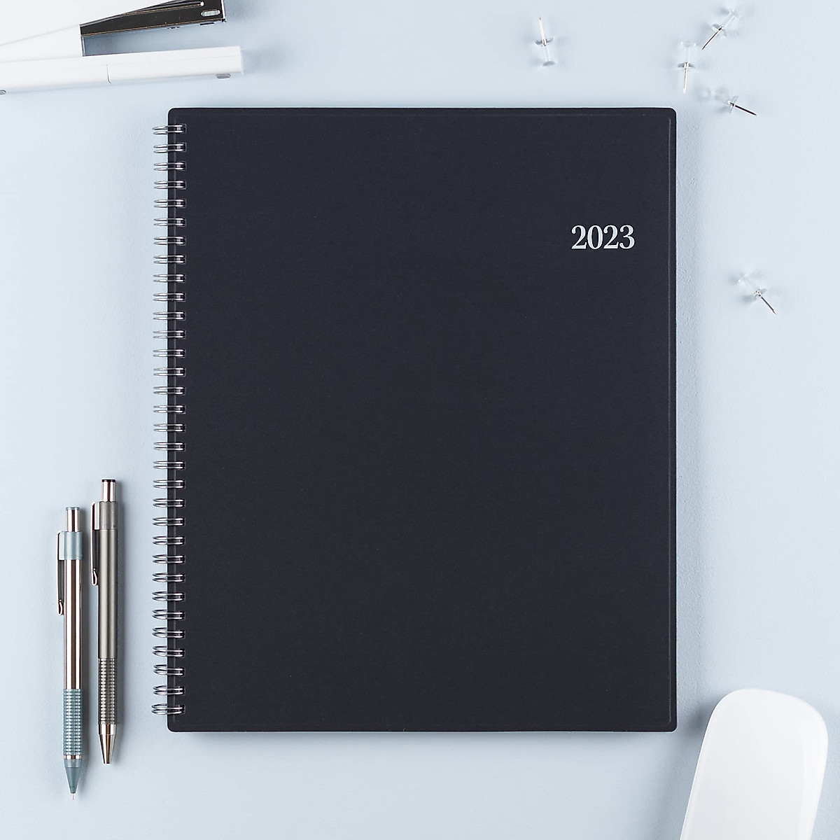 Blue Sky 2023 Weekly and Monthly Planner, January - December, 8.5" x 11", Flexible Cover, Wirebound, Passages (142073)