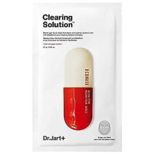 DR.JART+ Clearing Solution Sheet Facial Mask 5 Pc, 5count