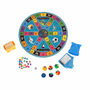 Hasbro Gaming Trivial Pursuit Game: Family Edition Board Game, Family Trivia Games for Adults and Kids, 2+ Players, Ages 8+ (Amazon Exclusive)