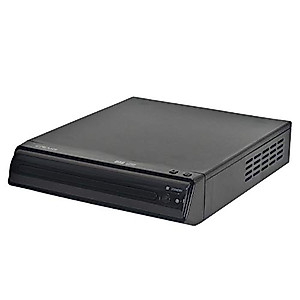 Craig CVD512a Compact DVD Player with Remote in Black | Compatible with DVD/DVD-R/DVD-RW/JPEG/CD-R/CD-RW/CD | Progressive Scan | Multilingual Supported |