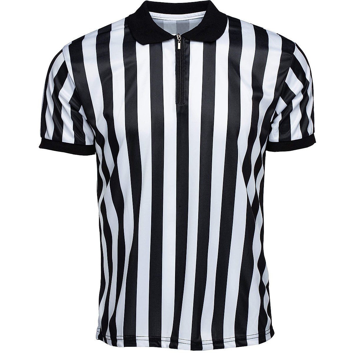 Murray Sporting Goods Collared Referee Shirt | Men’s Official Short Sleeve Pro-Style Collar Officiating Referee Shirt for Football, Basketball, Wrestling & Volleyball (Medium)