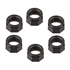 ATIE 3900 Sport, 280 F5B Black Max, and TR35P Pool Cleaner Black Feed Hose Nut D16 For Zodiac Polaris 3900 Sport, 280 F5B Black Max, and TR35P Pool Cleaners (6 Pack)