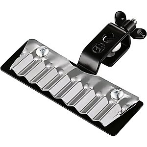 Meinl Percussion Crasher for Percussion Rigs and Drum Set, Medium Size-NOT Made in China-Guiro Style Steel Playing Surface and Standard 3/8" Eye Bolt Mount, 2-Year Warranty, Short M