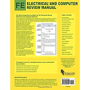 PPI FE Electrical and Computer Review Manual – Comprehensive FE Book for the FE Electrical and Computer Exam