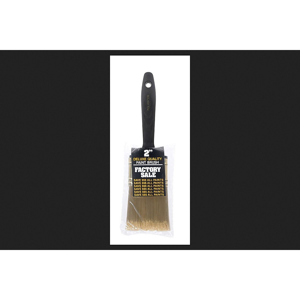 Wooster Brush P3972-2 Factory Sale Polyester Paintbrush, 2-Inch , Gold