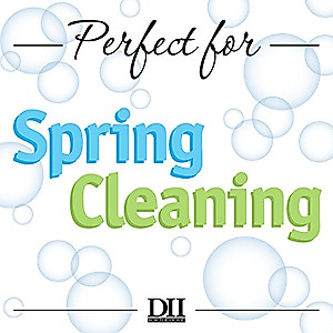 DII Microfiber Multi Purpose Cloths for Dishes, Stainless Steel and Glass for Cleaning, Drying and Polishing,12x12 (Set of 6) - Wine