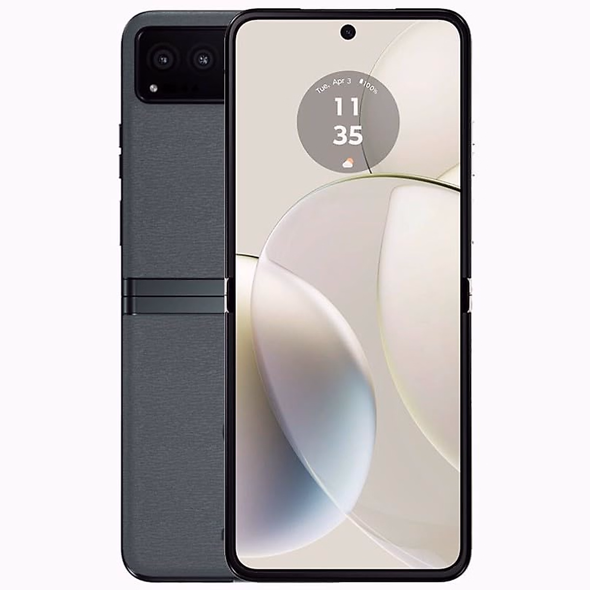 Motorola RAZR 40 5G Dual 256GB 8GB RAM Unlocked (GSM Only | No CDMA - not Compatible with Verizon/Sprint) Global, NGP Wireless Charger Included – Green