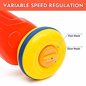 Baby Walker Sit-to-Stand Learning Walker Kids Activity Center Entertainment Table Lights & Sounds & Music & Rotating Gear & Rocket Rattle & Steering Wheel Educational Push Toy for Babies Toddlers(Red)