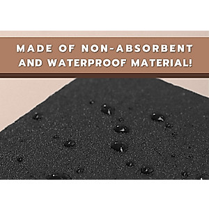 Polar Whale 2 Coffee Espresso Capsule Drawer Organizer Tray Inserts Compatible with Nespresso Vertuo VertuoLine Kitchen Home Office Waterproof Washable Black Foam 36 Compartment 12.6 X 17.9 Inches