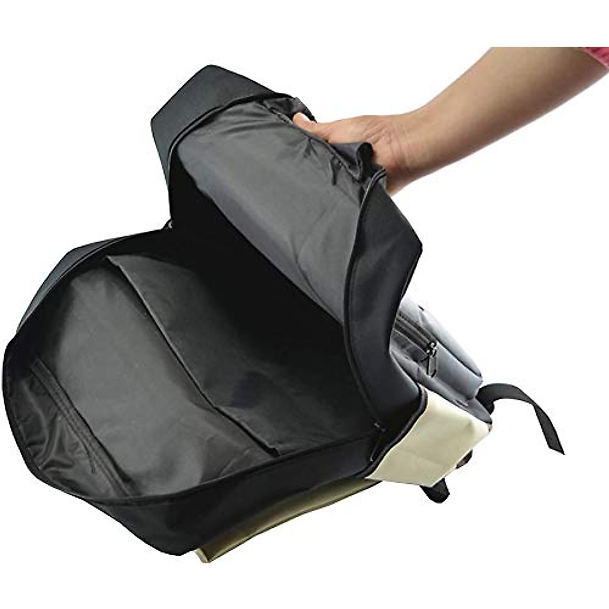 HAMIQI Attack on Titan Investigative Corps Backpack Schoolbag (Blue & White)