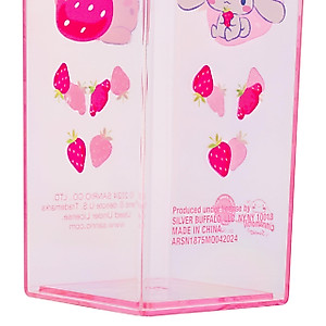 Silver Buffalo Sanrio Hello Kitty and Friends Plastic Milk Carton Bottle Featuring Cinnamoroll, 16.2 Ounces