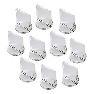 LITKO 1-inch Wargame Counter Stands, Clear (10)