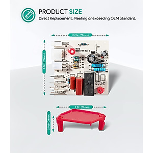 W10135901 Refrigerator Control Board Replacement for Whirlpool W10135901 AP6015576 PS11748857 WPW10135901