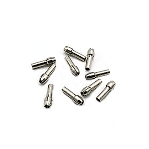 TEMO 10 pc Durable Shiny 1/8 Inch Rotary Tool Collet Bit #480 for Dremel Rotary Tools