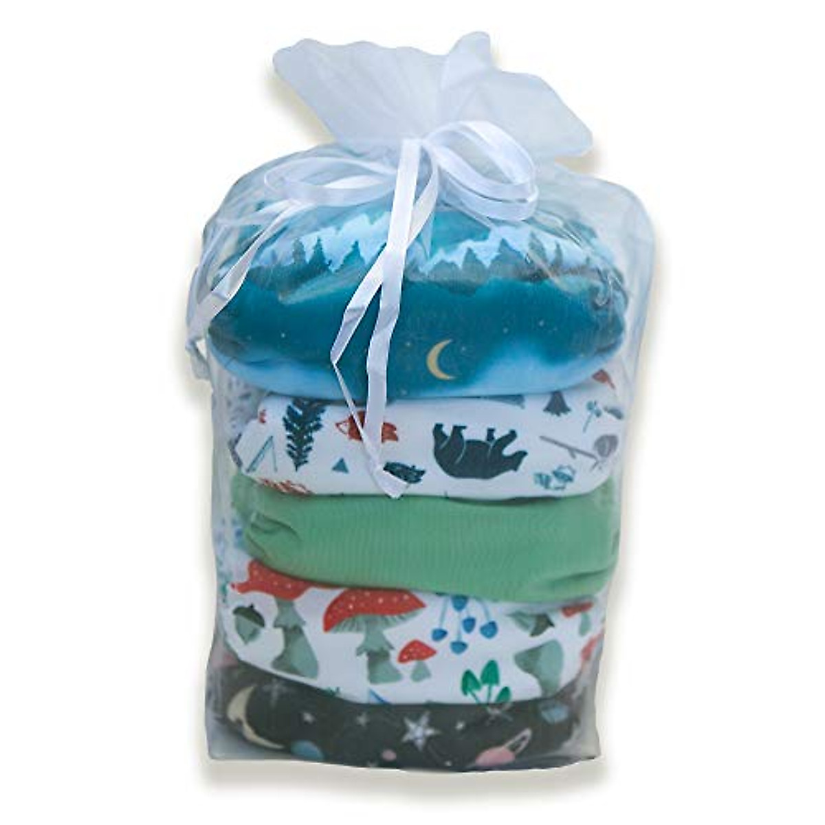 Thirsties Bundle of Adventure Cloth Diaper Collection Package, Snap One Size All in One Cloth Diaper, Bundle of Adventure