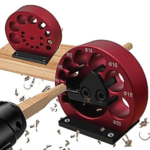 Dowel Maker Jig Kit, Metric 8mm to 20mm Adjustable, with Carbide Blade, Electric Drill Milling Dowel Round Rod Auxiliary Tool