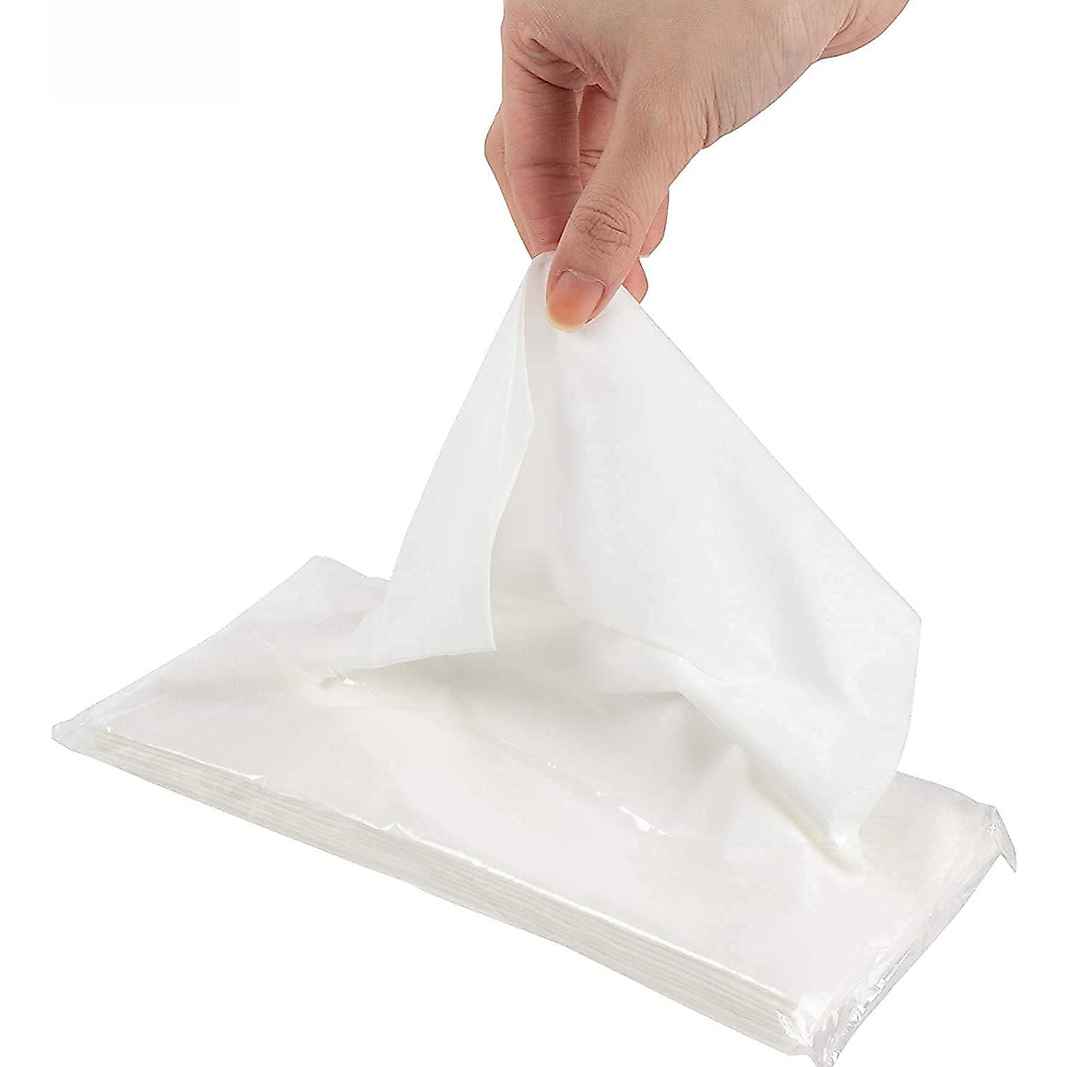 Car Tissue Refill, Tissues Travel Size Pack for Car or Purse, 15 Packets, 450 Sheets, Soft and Comfortable