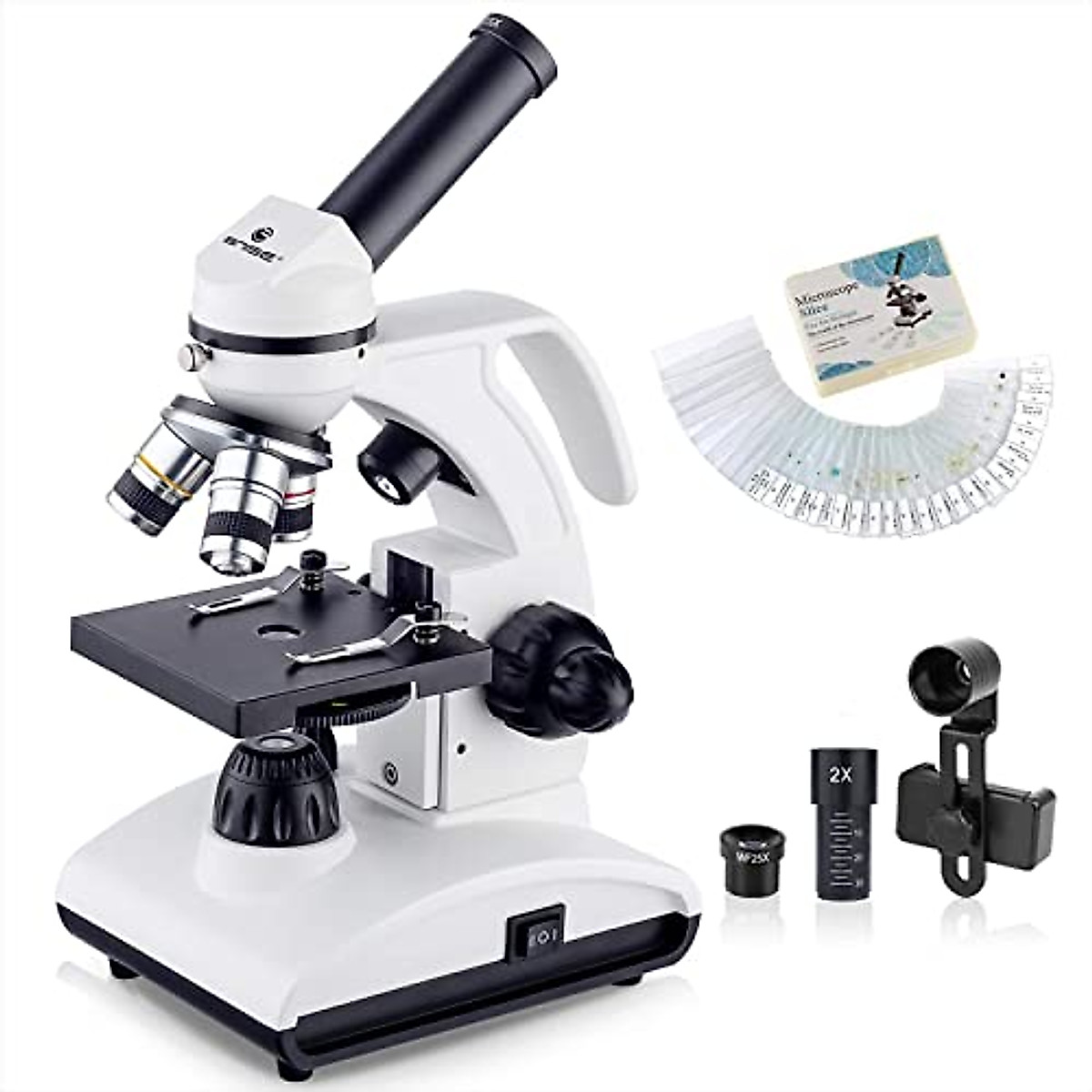 BNISE 100x-2000x Biological Microscope for Science & STEM