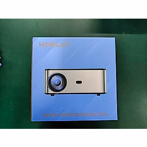 HORLAT Projector with 5G WiFi and Bluetooth, 550 ANSI Full HD 1080P Outdoor Projector 4K Support, Auto/4P/4D Keystone & 50% Zoom, Movie Projector Compatible with Phone/Laptop/TV Stick/PS5