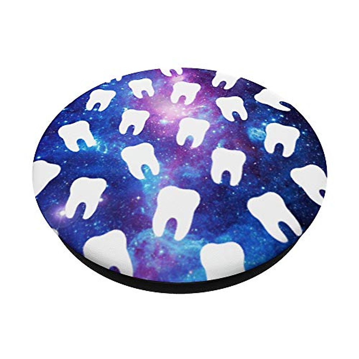 Dental galaxy tooth pattern dentist hygienist assistant PopSockets PopGrip: Swappable Grip for Phones & Tablets