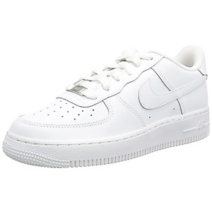 Nike Boy's Basketball Shoe, White, 5.5 AU