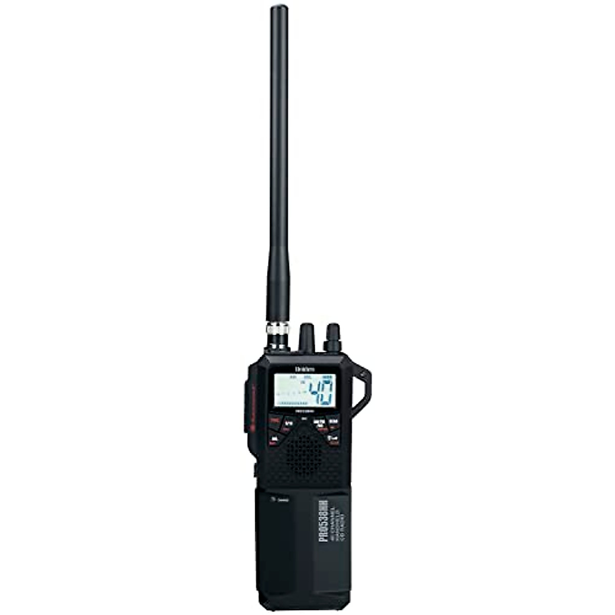 Uniden PRO538HHFM, “2 in 1” Dual Handheld/Mobile Emergency CB Radio with New FM Mode, Full 40 Channels, NOAA Weather Alerts, and Selectable 4-Watts HI/1-Watt Low Output Power.
