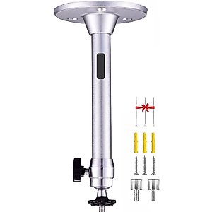 2-Be-Best Mini Projector Mount Projector Ceiling Mount 360° Adjustable Projector Wall Mount Rotation Compatible with TMY HAPPRUN AuKing ELEPHAS HOMPOW ClokoWe Projector