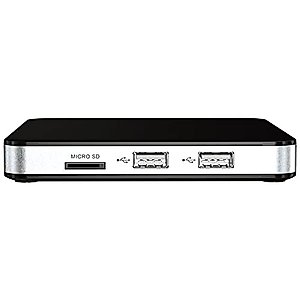 TVIP TV Box v.605 4K|HEVC High Performance Android & Linux |2X USB|Memory Storage 8 GB|4K|UHD|Stalker Player|M3U Player|Built-in Dual Band WiFi (2.4G/5G)|HDMI Cable|Amlogic S905X Quad Core 1.5 GHz