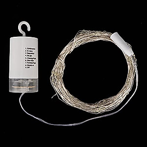 Fairy String Lights, Light Fixture Curtain String Ligh Christmas Light String Decorative Lamp, 8 Modes for Home Garden