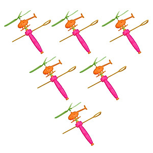 48 Pcs Tooth Helicopter Children Toys Flying Toys Children Playthings Children Plane Playthings Planes Toys Flying Helicopter Toys Kids Toys Funny Fly Toys Funny Toys Plane Toys