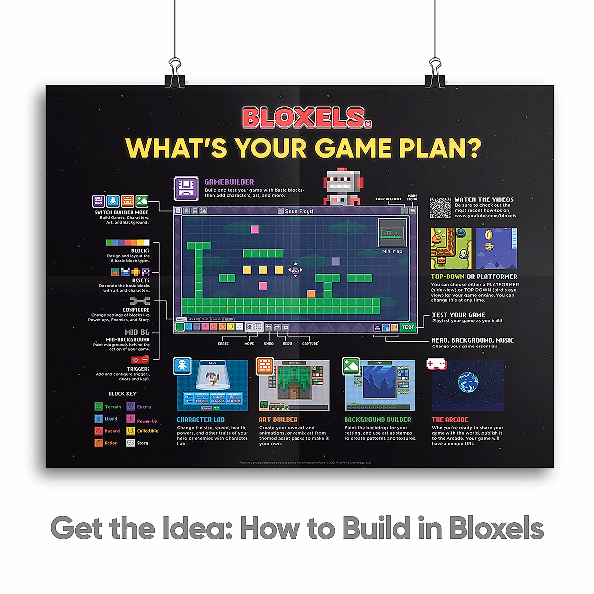 Bloxels Monster Box: Make Your Own Video Games
