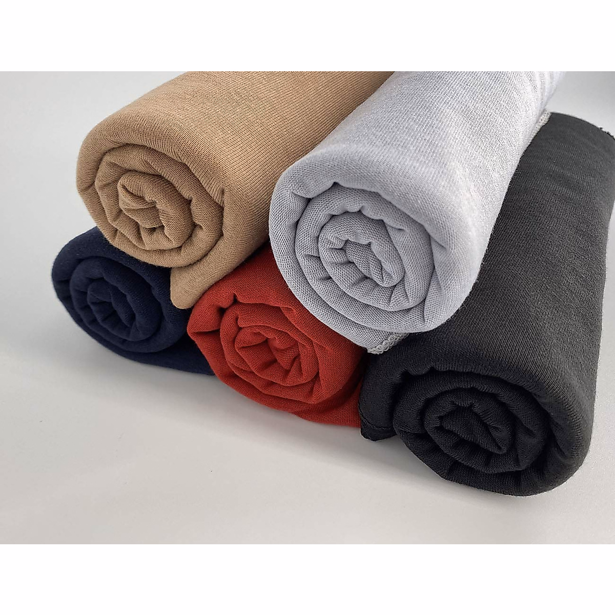 Hijab for Women Jersey Hijab Scarfs for Women Head Scarf Muslim Head Wraps (Black)