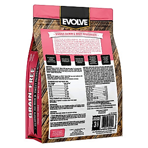 Evolve Grain Free Deboned Salmon & Sweet Potato Recipe Dog Food, 3.5 lb.