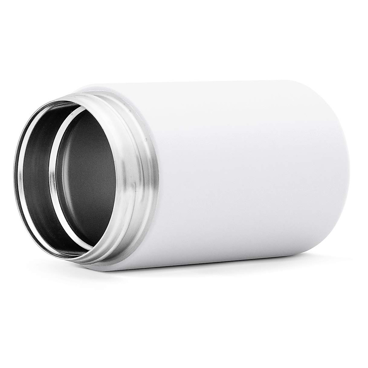 Simple Modern Food Jar Thermos for Hot Food | Reusable Stainless Steel Vacuum Insulated Leak Proof Lunch Storage for Smoothie Bowl, Soup, Oatmeal | Provision Collection | 16oz | Winter White