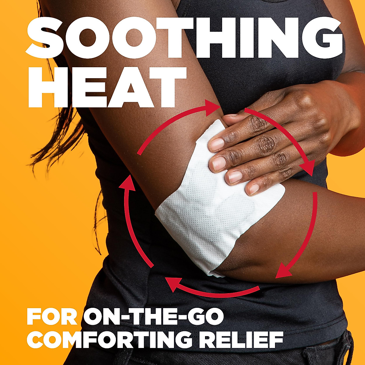 ThermaCare Adhesive Portable Heating Pad, Disposable Joint Therapy Pain Relief Heat Patches, Multi-Purpose Heat Wraps, HSA/FSA Eligible & Approved, 8 Count