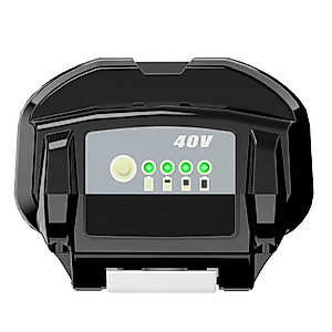 DSANKE 40V 6.0Ah Replacement for Ryobi 40V Lithium ion Battery OP4015 OP4026 OP40201 OP40261 OP4030 OP40301 OP4040 OP40401 OP4050 OP4050A OP40501 OP40601