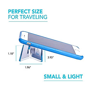 Steepy Laptop Stand Riser Wedge Support Ventilated Office Desk Accessory Cooling Portable Plastic Lightweight Compatible with Tablets and Smartphones (Orange Sunrise)