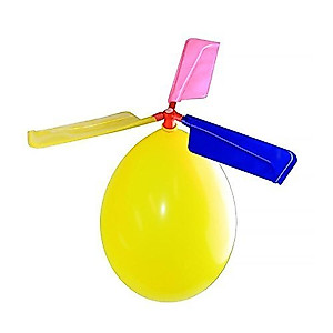 BAIVYLE Kids Toy Balloon Helicopter (12 Pack) Children's Day Gift Party Favor Easter Basket, Stocking Stuffer or Birthday! Flying Toys for Boys and Girls - Outdoor Sport Toy for 7 8 9 10 Year Old