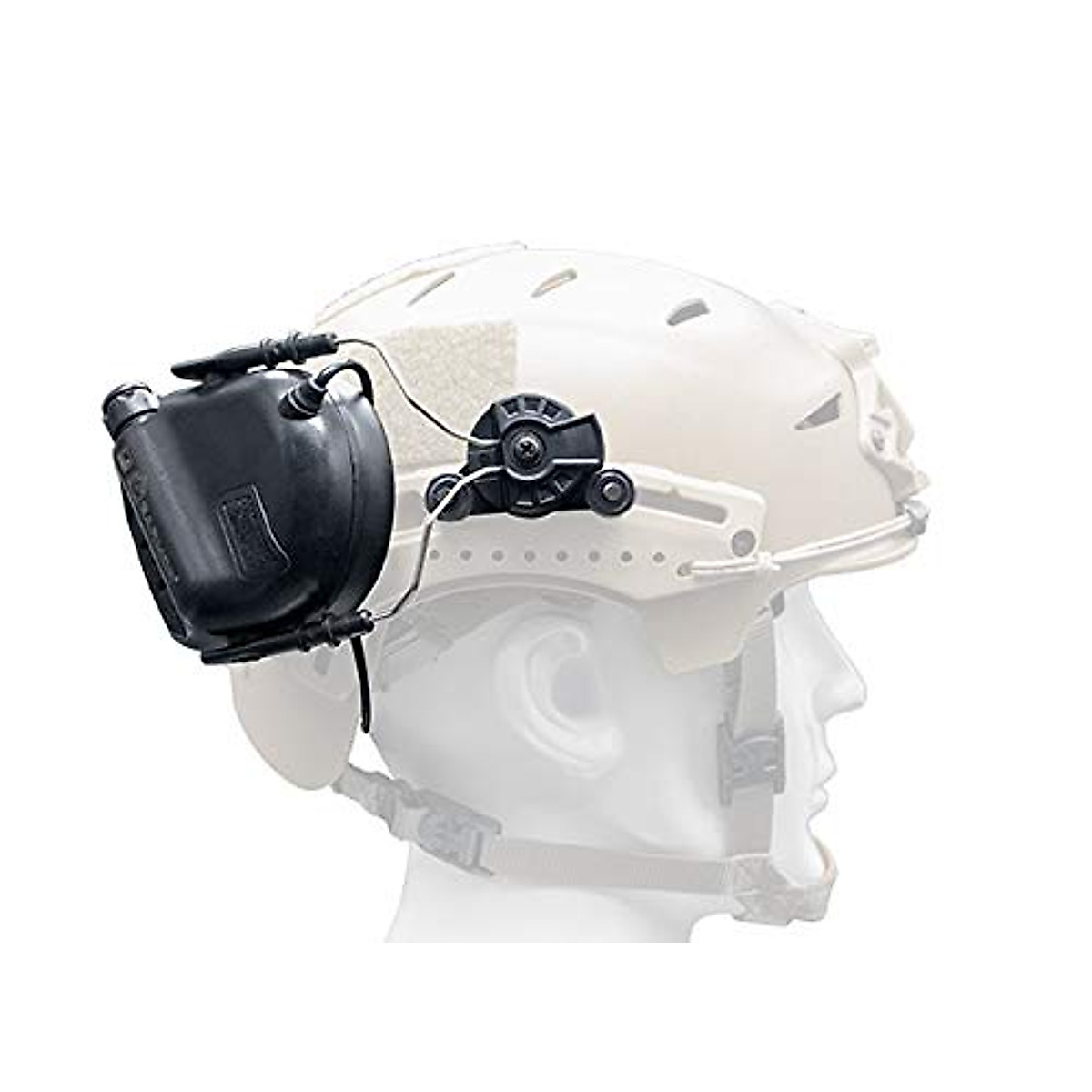 The Mercenary Company Universal Comms Headset Adapters for Team Wendy Helmets (Howard Leight, Walker Razor, Caldwell)