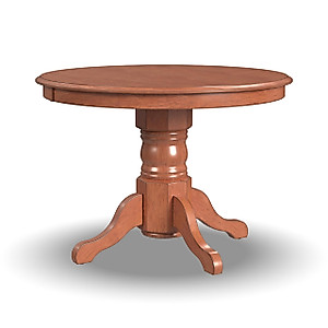 Cottage Oak 42" Round Pedestal Dining Table by Home Styles
