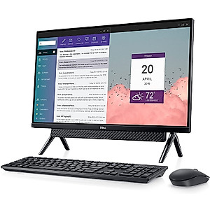 Dell Inspiron 7700 27-inch FHD Display All-in-One Desktop 2022 | 11th Intel i7-1165G7 Intel Iris Xe Graphics | 32GB DDR4 512GB NVMe SSD + 1TB HDD | WiFi 6 Bluetooth RJ45 LAN | Win 11 Pro | Black