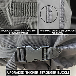 Polar Protector - 100 Gallon Oval Stock Tank Cover Ice Water Therapy Ice Bath Cover Cold Water Cover 100 Gallon Oval Stock Tank Waterproof Rip Proof Tough Keeps Tanks Clean