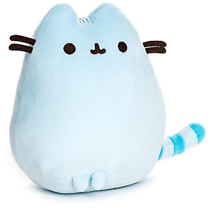 GUND Pusheen The Cat Squisheen Plush, Stuffed Animal Cat for Ages 8 and Up, Mint Green 6"