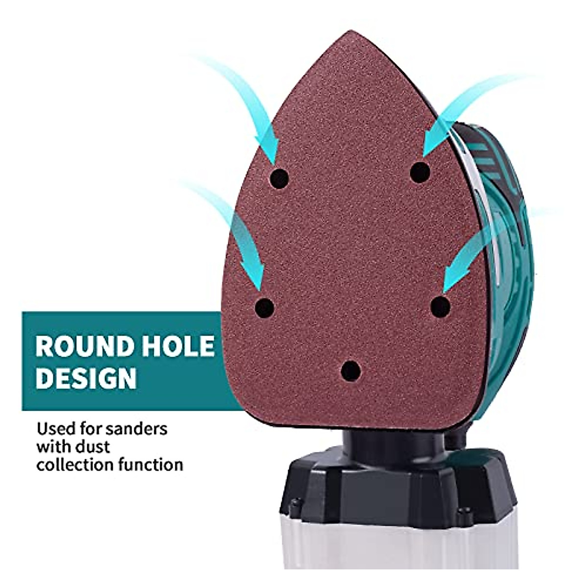 MIDO PROFESSIONAL ABRASIVE 84 PCS Mouse Detail Sander Sandpaper Sanding Paper Assorted 40/60/80/120/180/240/320 Grits