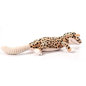 The Petting Zoo Leopard Gecko Stuffed Animal, Gifts for Kids, Wild Onez Zoo Animals, Leopard Gecko Plush Toy 24 inches
